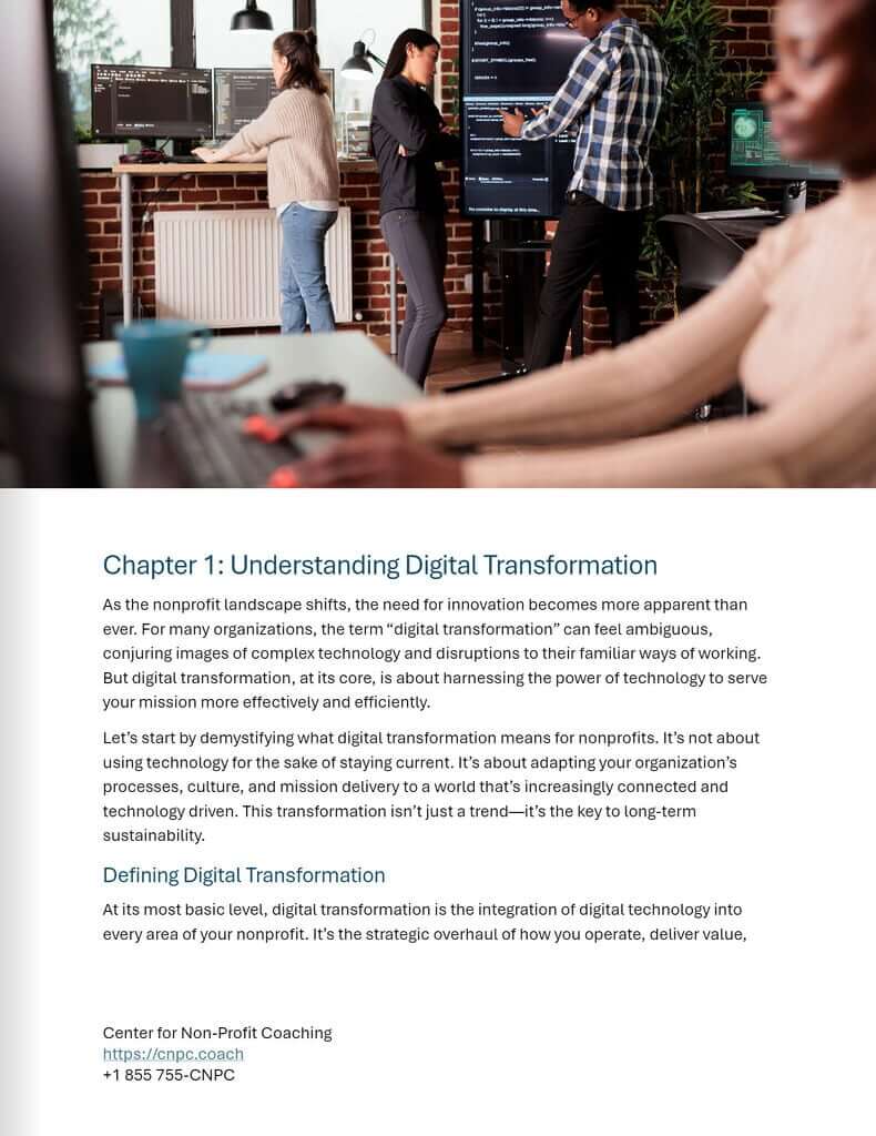 Nonprofit Digital Transformation Guide for Growth | CNPC